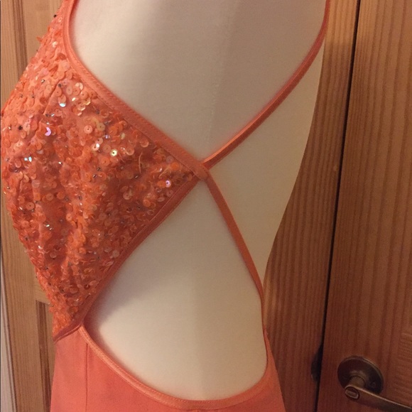 Cache | Dresses | Vintage Coral Cache Gown | Poshmark